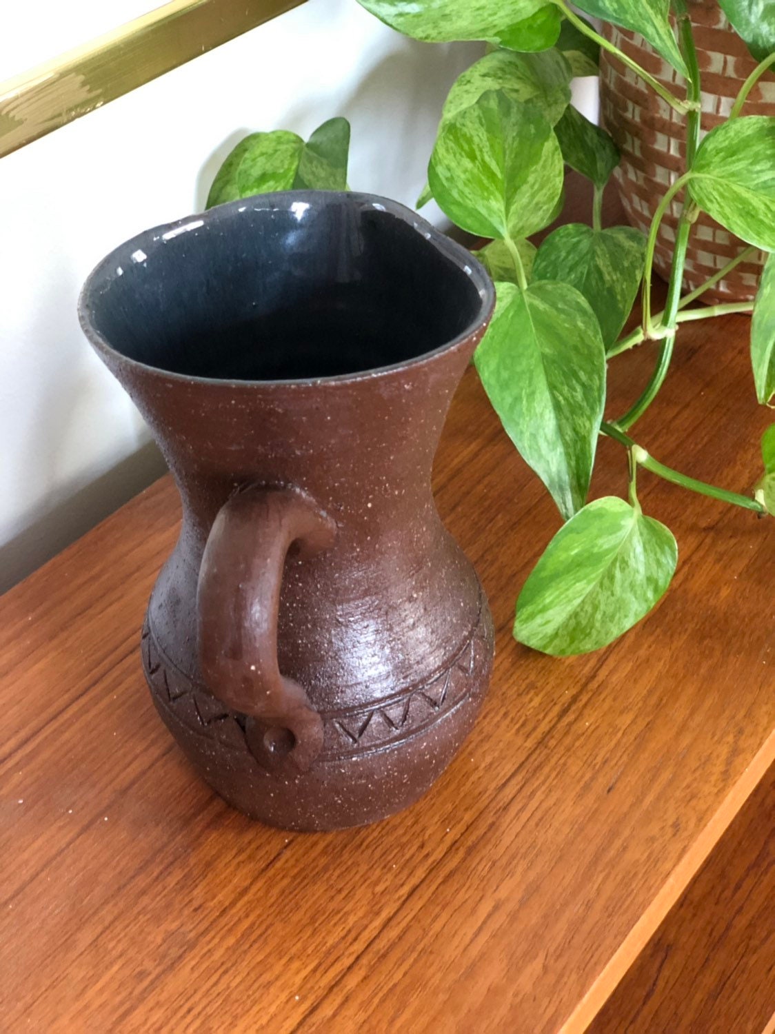 Swedish studio pottery ceramic jug by Bengt Wall for Wall Trosa ...
