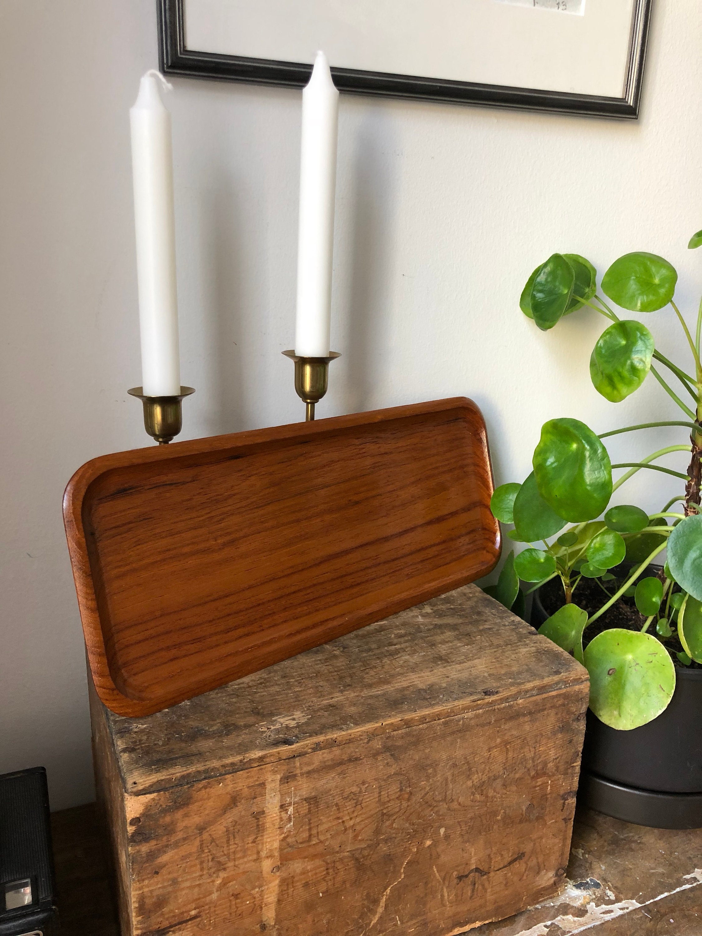 Swedish Karl Holmberg AB / Midcentury Modern teak serving tray ...