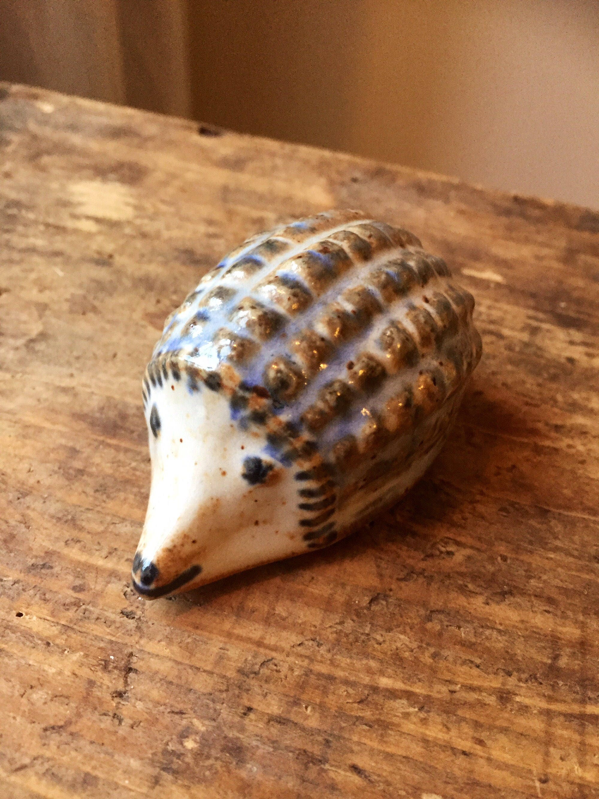 Danish ceramic hedgehog by L Hjorth in Bornholm Denmark hygge pottery ...