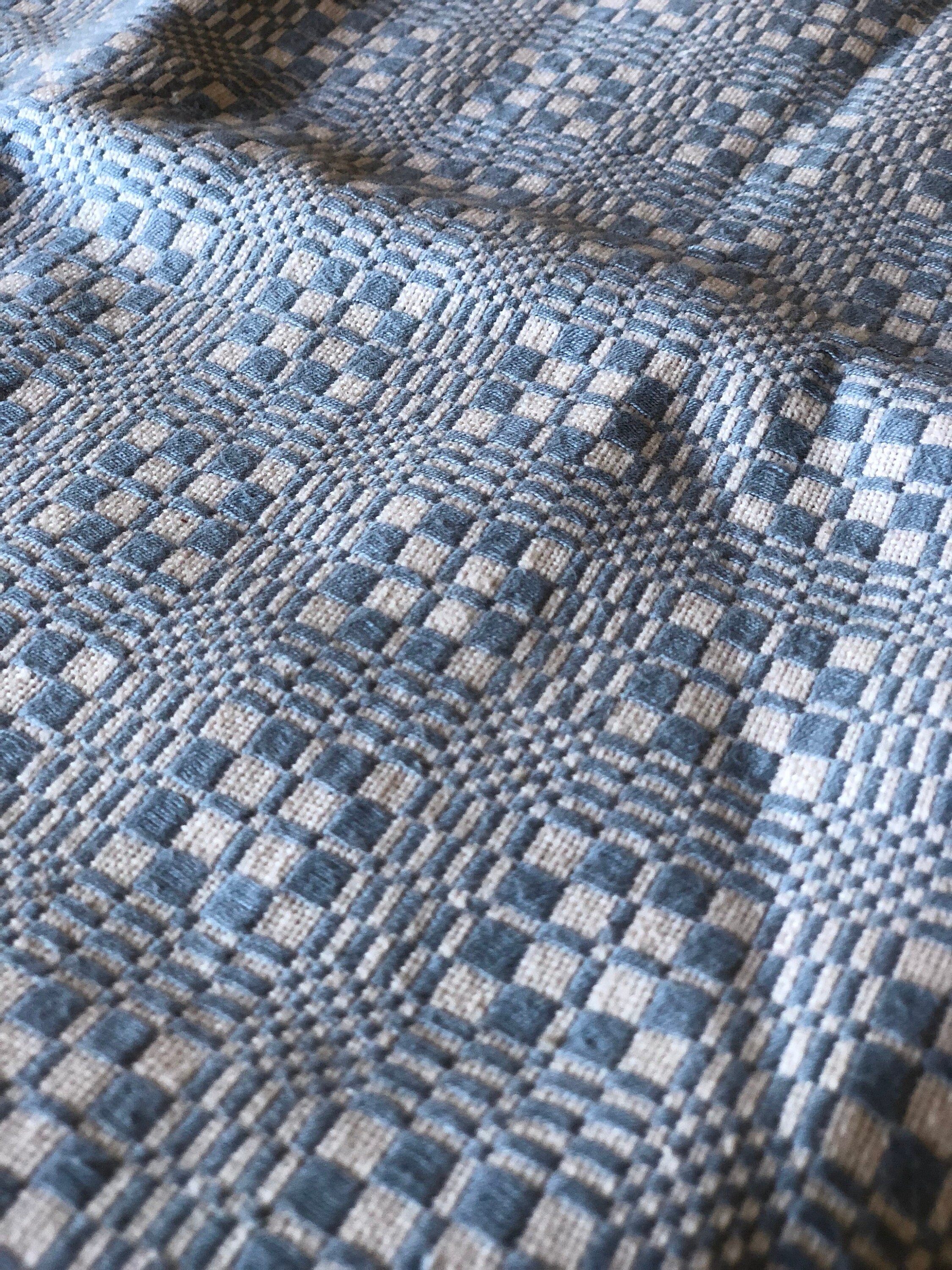 Square Tablecloth Vintage Scandinavian boho linen cotton woven ...