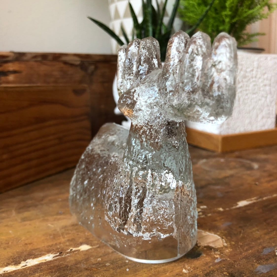 Sklo Union crystal figurine Pavel Panek Czech glassworks Rudolfova ...