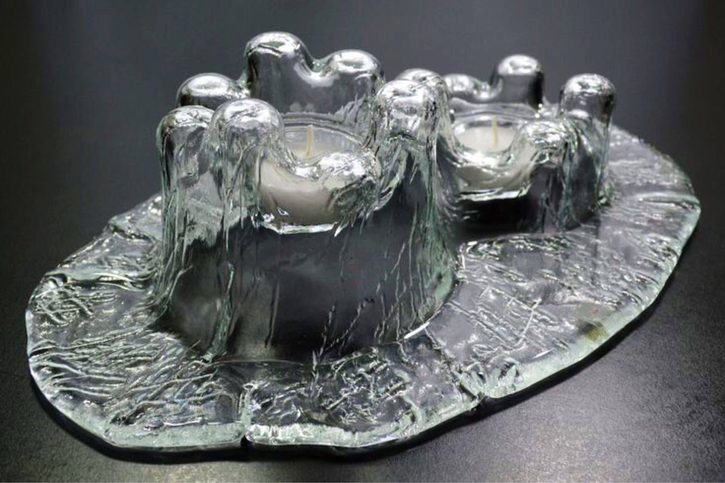 Castello/crystal/ votive/candle holder /Hannu Kalliola/ice/winter ...