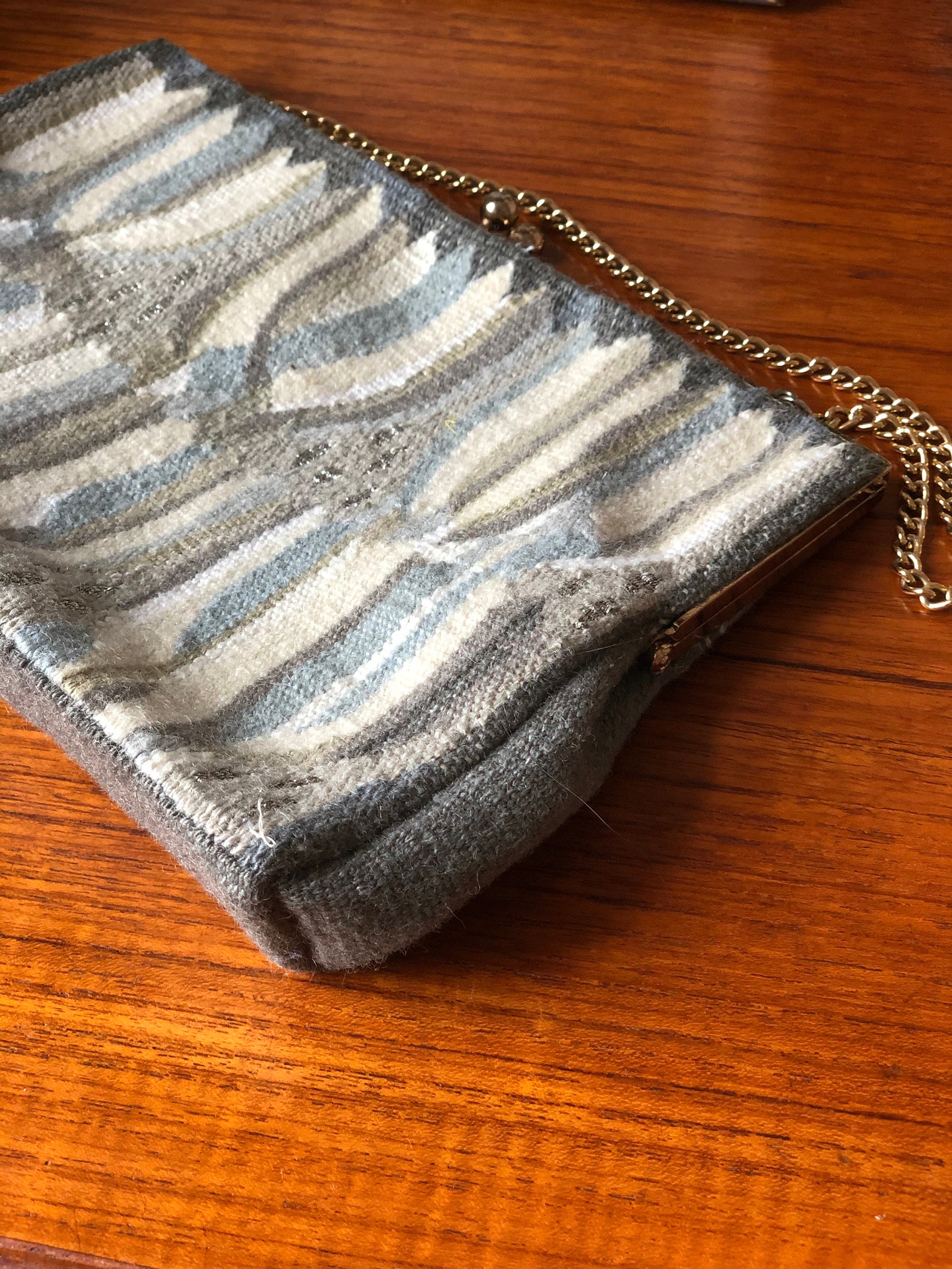 Swedish Woven Tapestry Evening Bag Kilim Nanna Chic Grandma Chic Granny ...