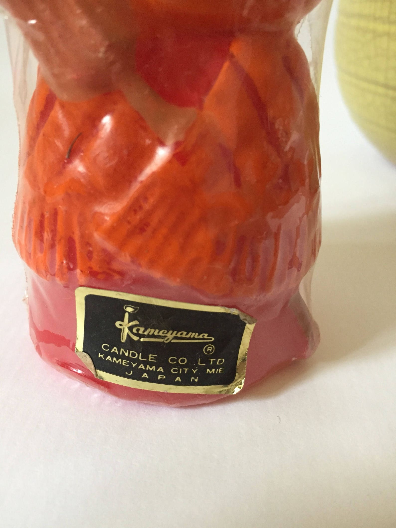 Vintage Kameyama Candle Japan 1960/still in Original Wrapper - Etsy