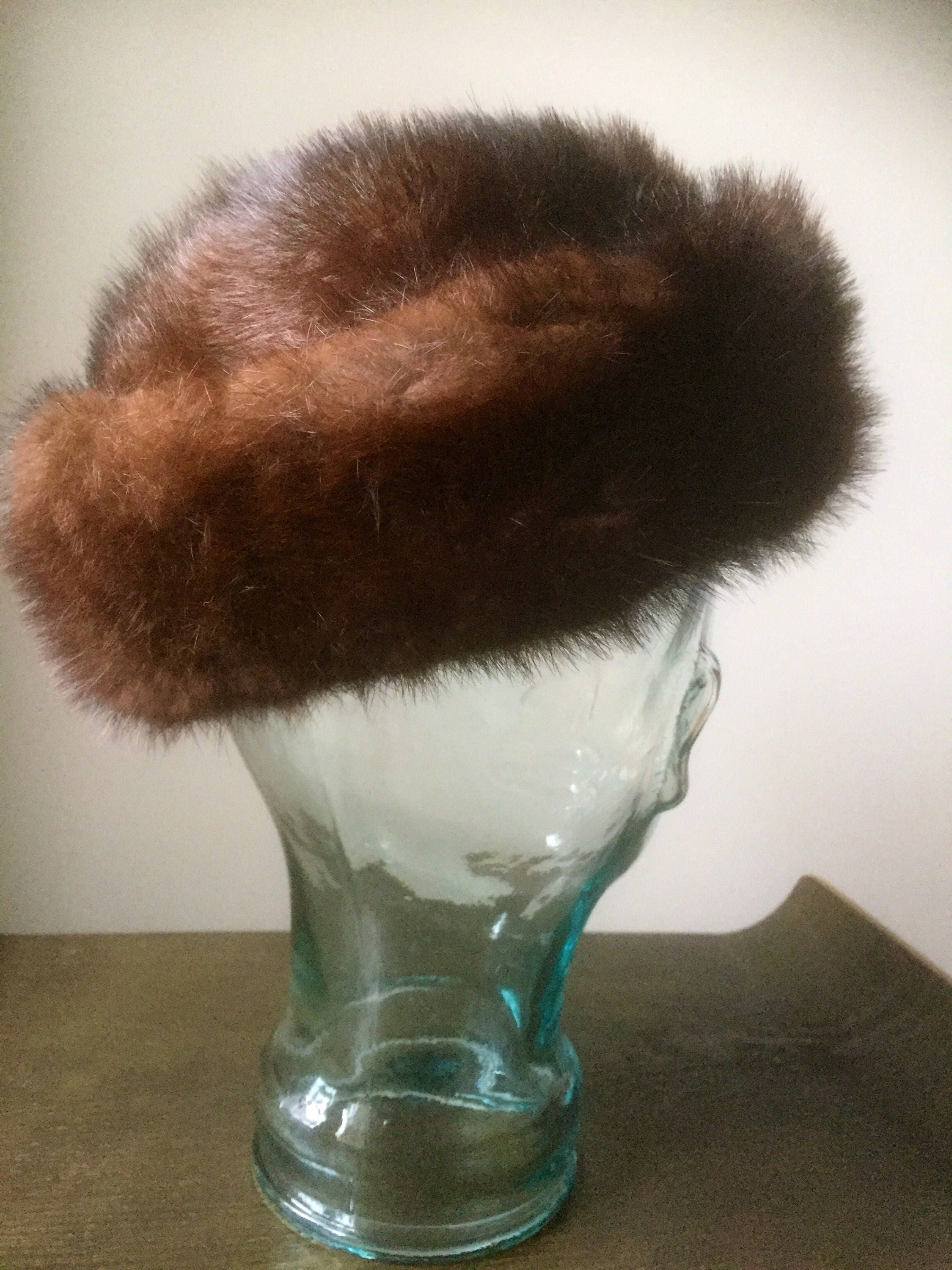 Vintage Ladies Swedish Fur Hat Beautifully Lined Ladies Winter - Etsy