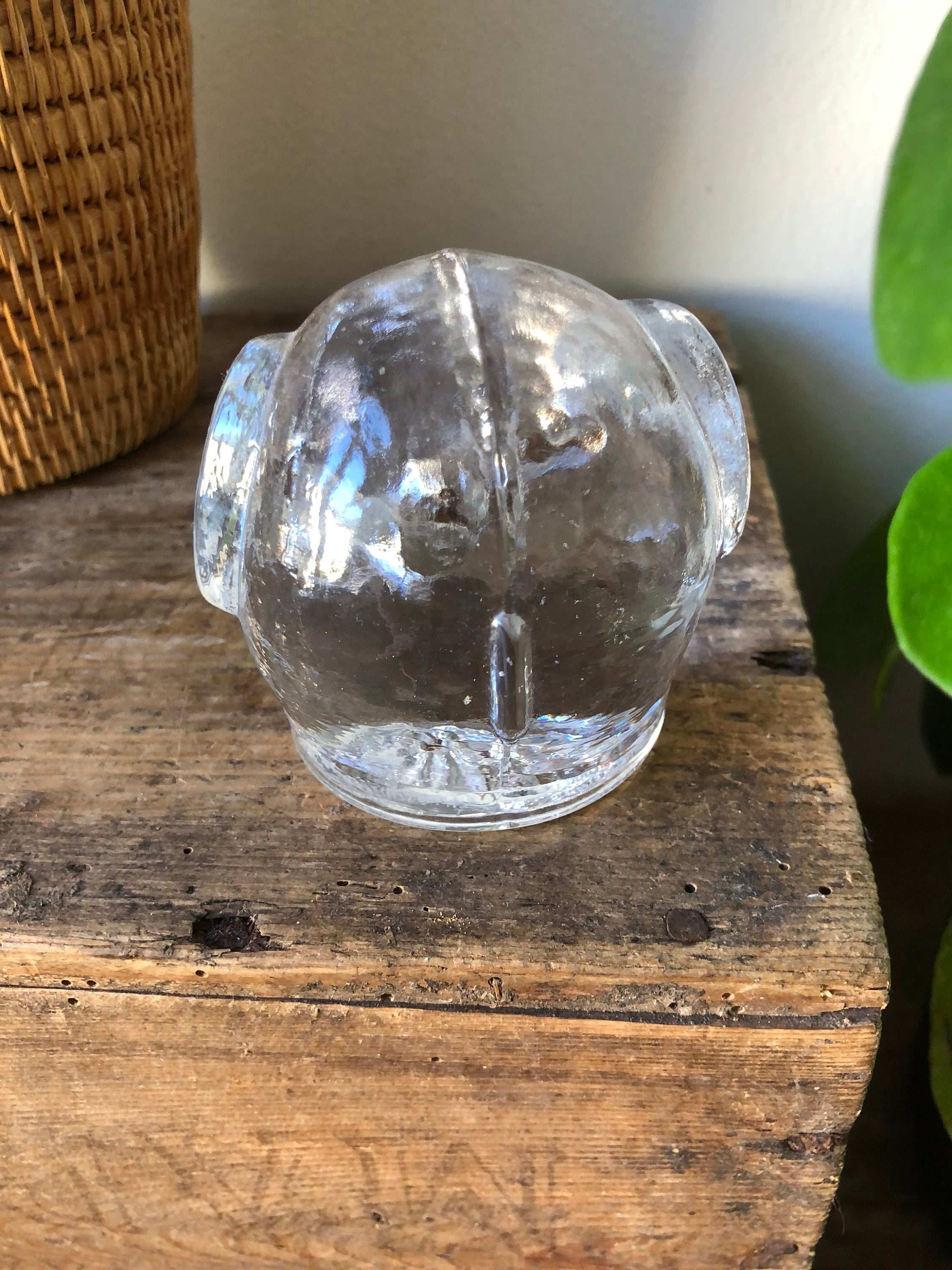 Swedish Eda Kristall Nya Glasbruket Sweden /elefant figurine ...