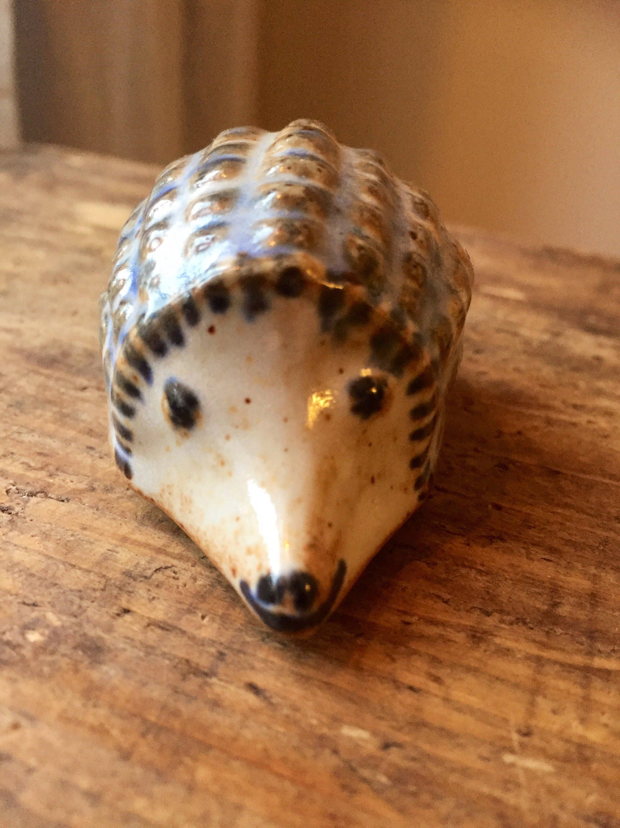 Danish ceramic hedgehog by L Hjorth in Bornholm Denmark hygge pottery ...