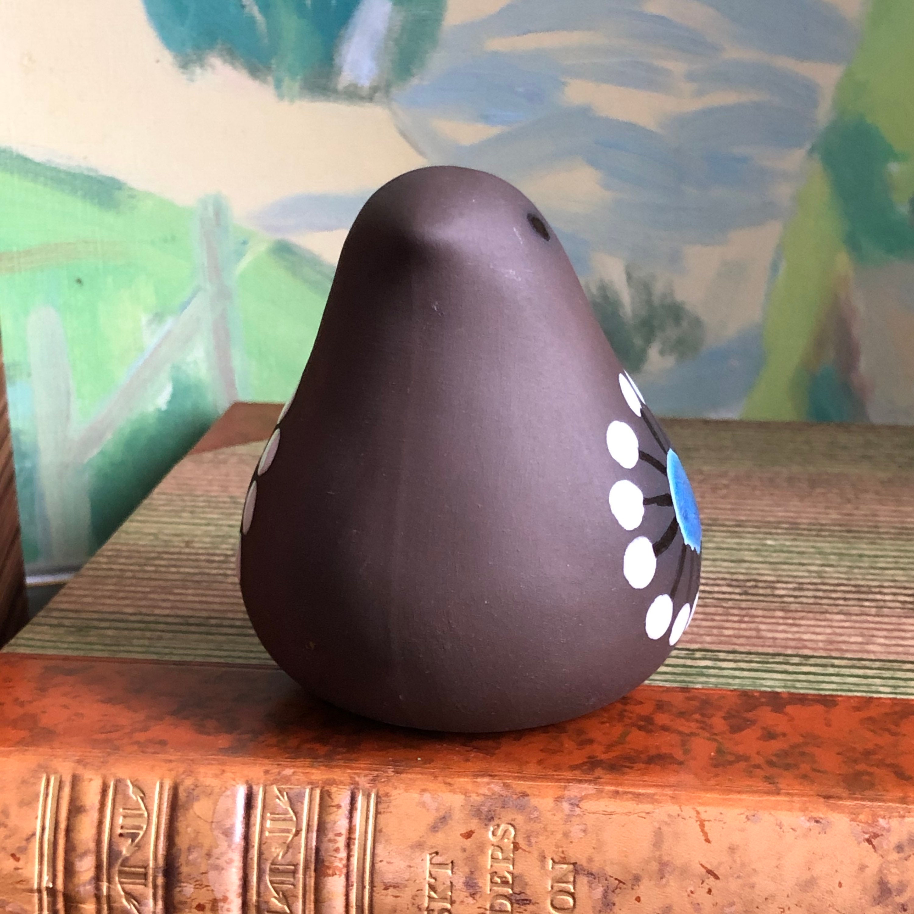 Vintage Scandinavian ceramic bird figurine midcentury modern brown with ... Vintage Scandinavian ceramic bird figurine midcentury modern brown with ...