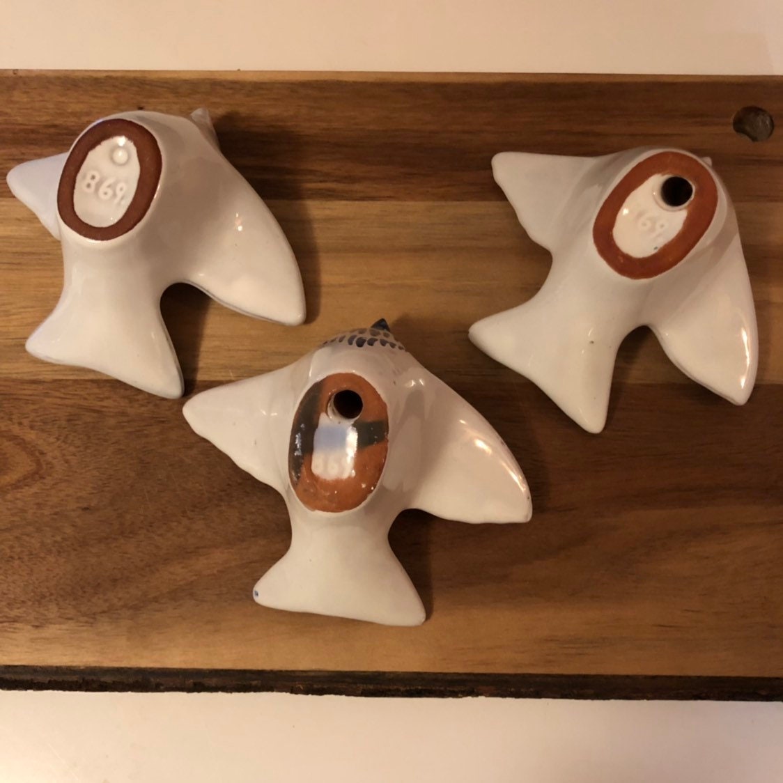 Set of 3 ceramic Swedish bird candleholders by Gabriel Scandinavian ...