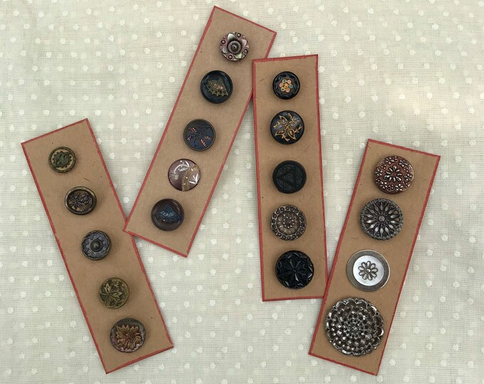Vintage Lot Old Victorian Buttons - Etsy