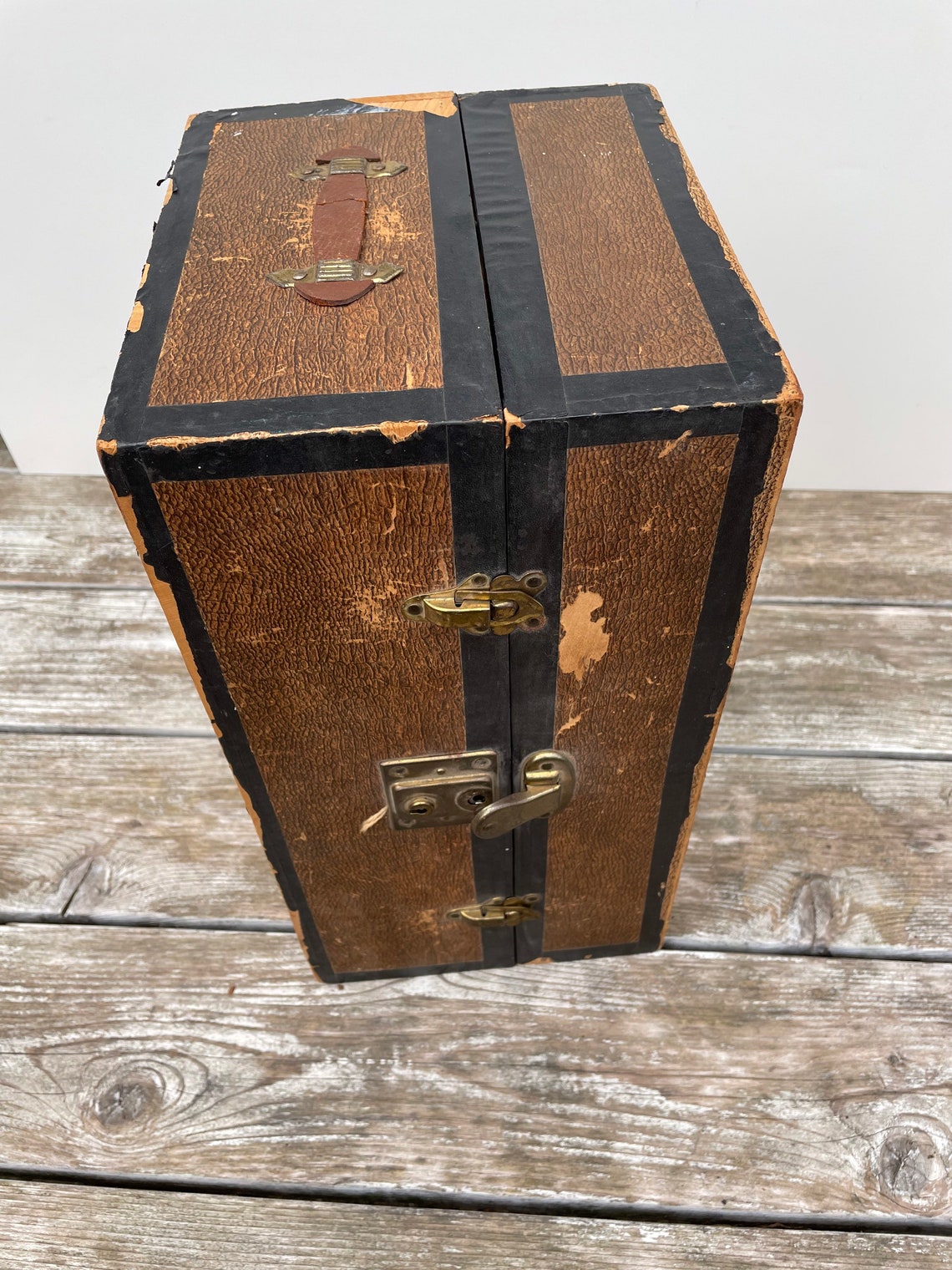 Victorian 1900 Steamer Travel Doll Trunk Antique - Etsy