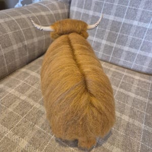 Unique OOAK Hamish the Highland Cow - Beautiful Hand Felted Unique Gift ...