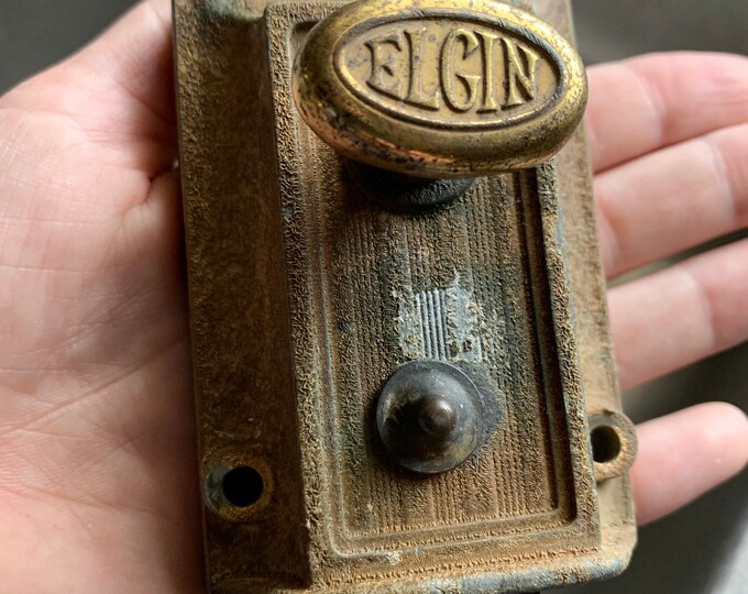 Vintage Elgin Door Lock Hardware - Etsy