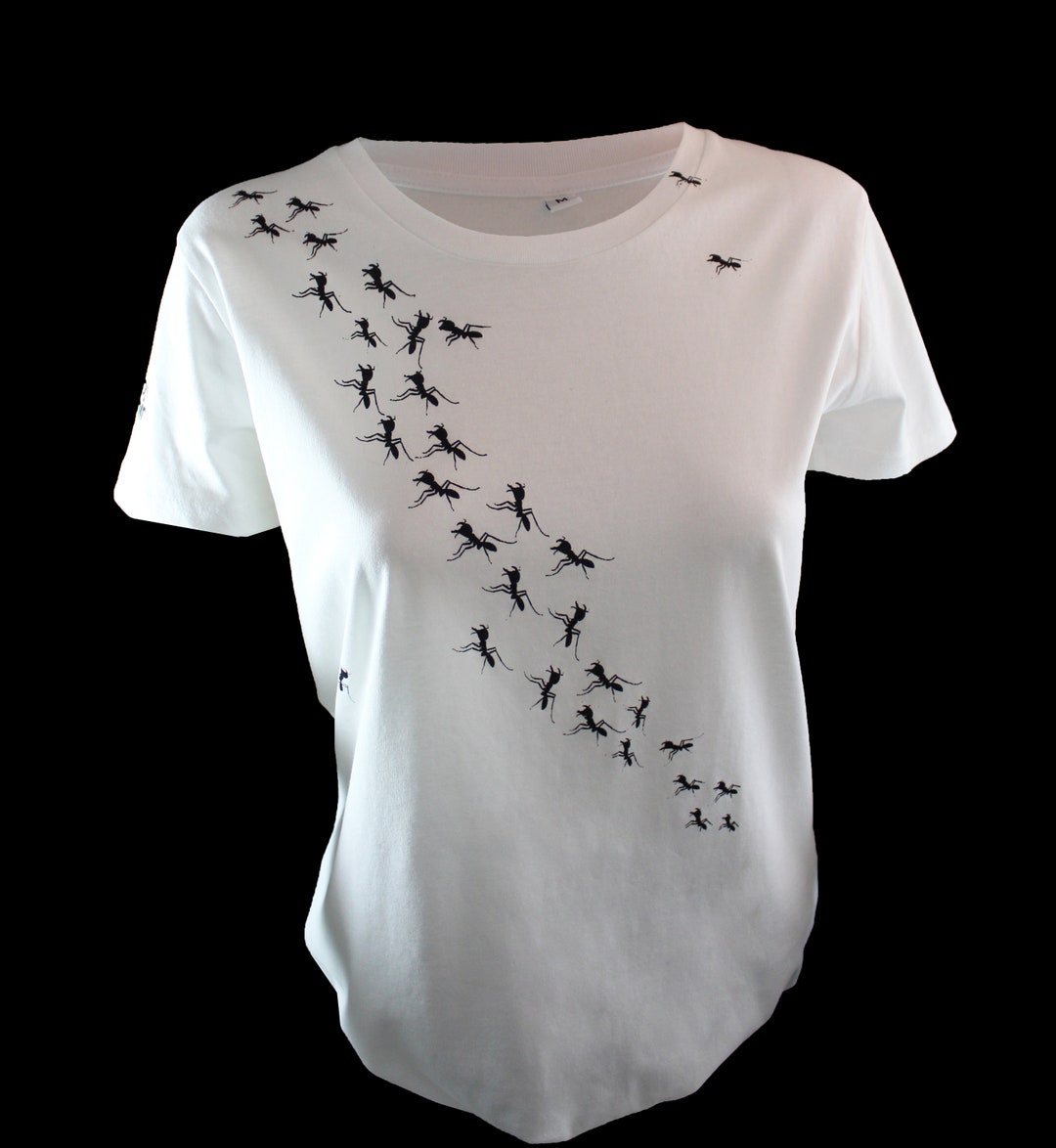 Ants T-shirt, Organic Cotton - Etsy