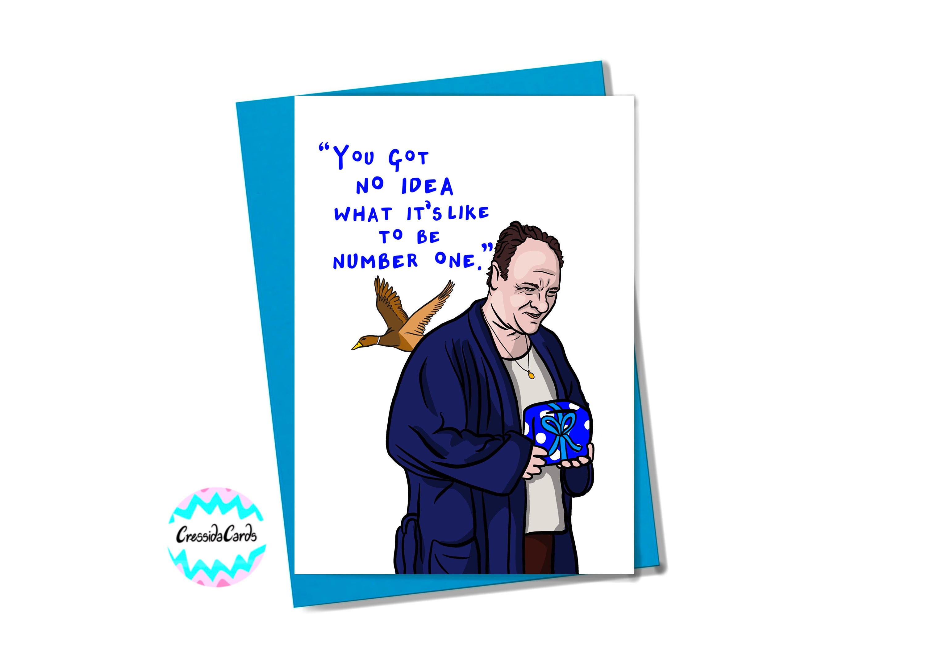 Tony From the Sopranos Father's Day Card - Etsy