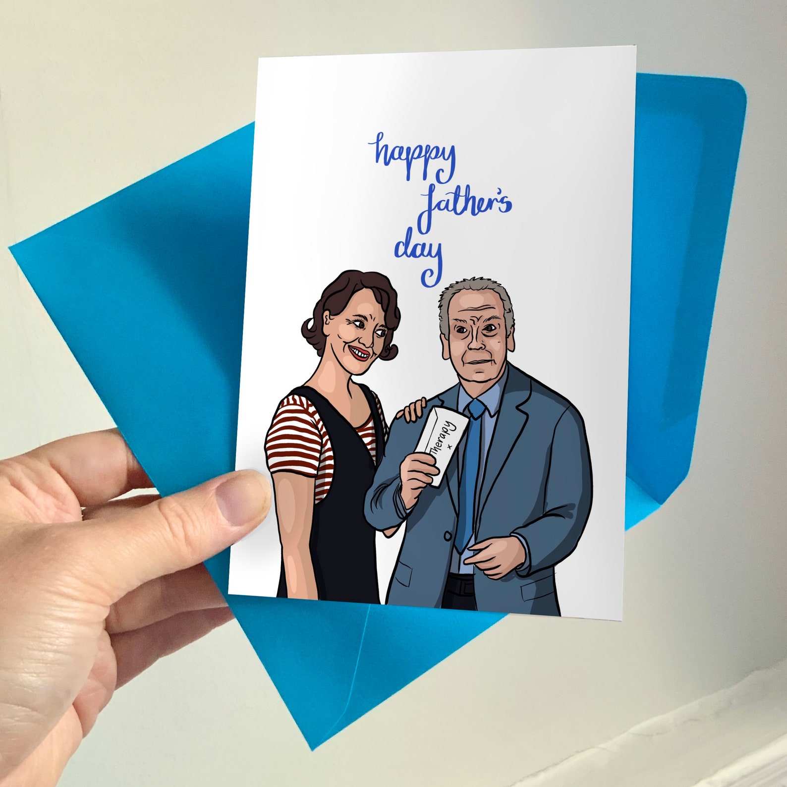 Fleabag and Dad Father's Day Card | Etsy