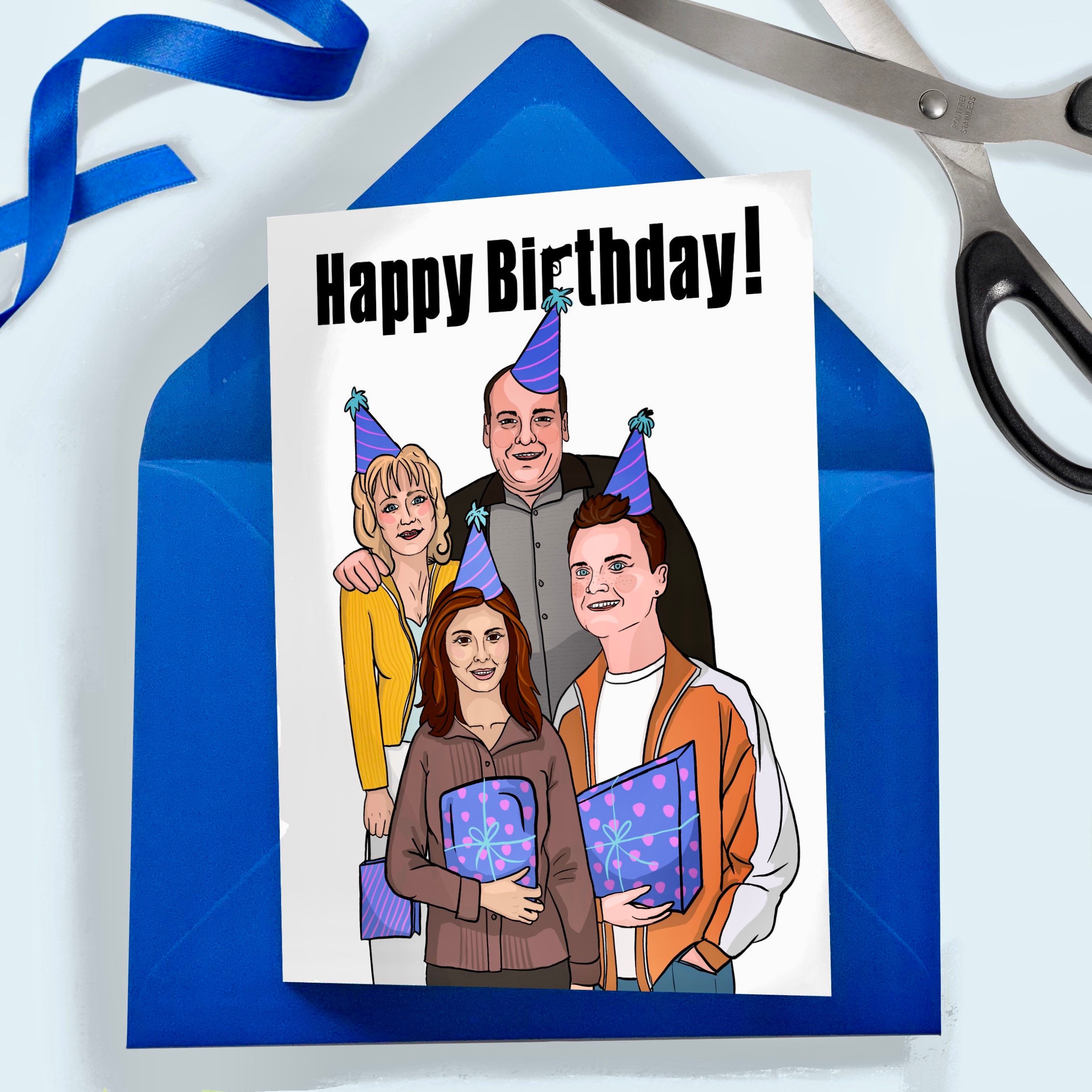 The Sopranos Family Birthday Card | Etsy