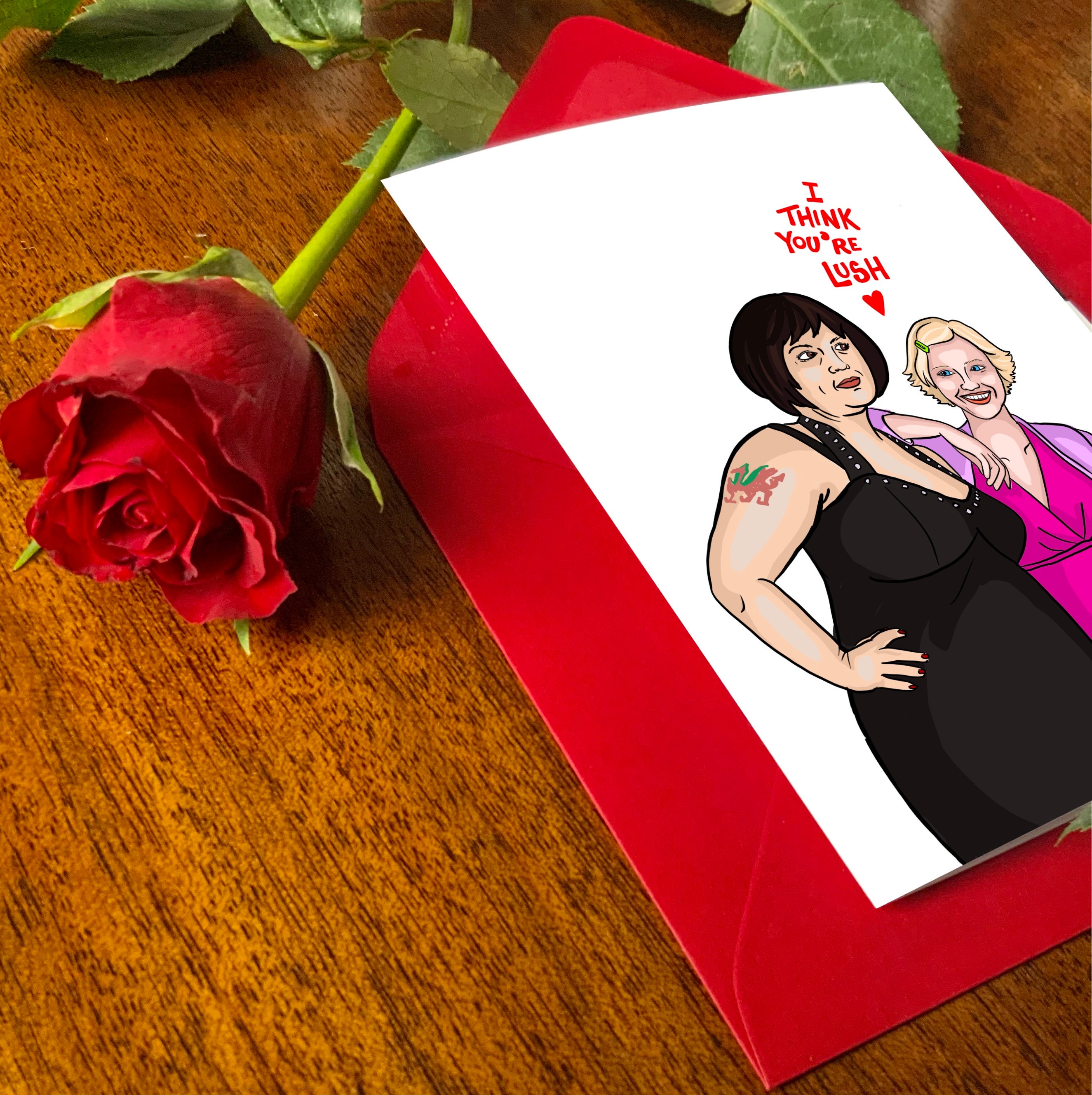 Nessa and Stacey From 'gavin and Stacey' Best Friends | Etsy