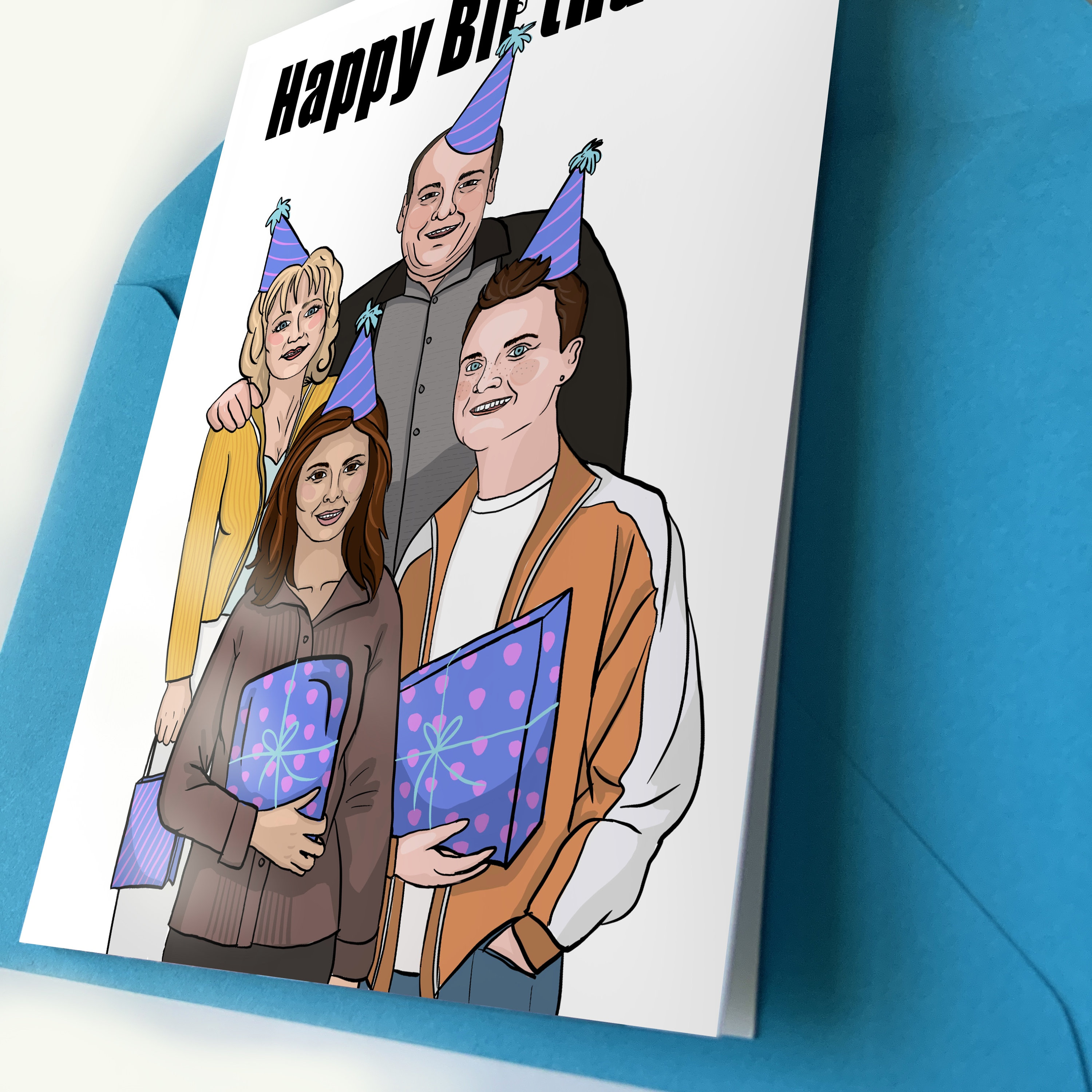 The Sopranos Family Birthday Card - Etsy UK