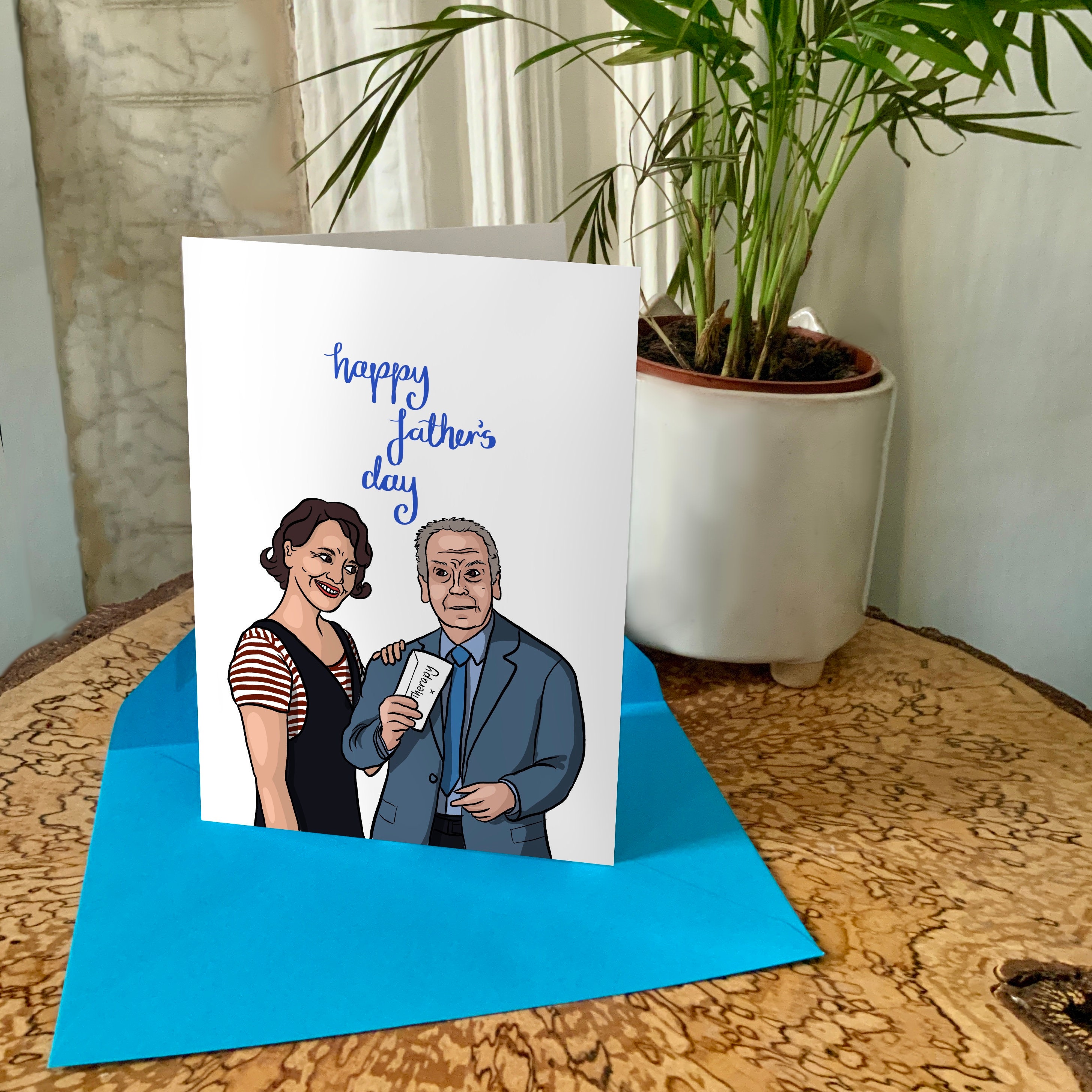 Fleabag and Dad Father's Day Card | Etsy