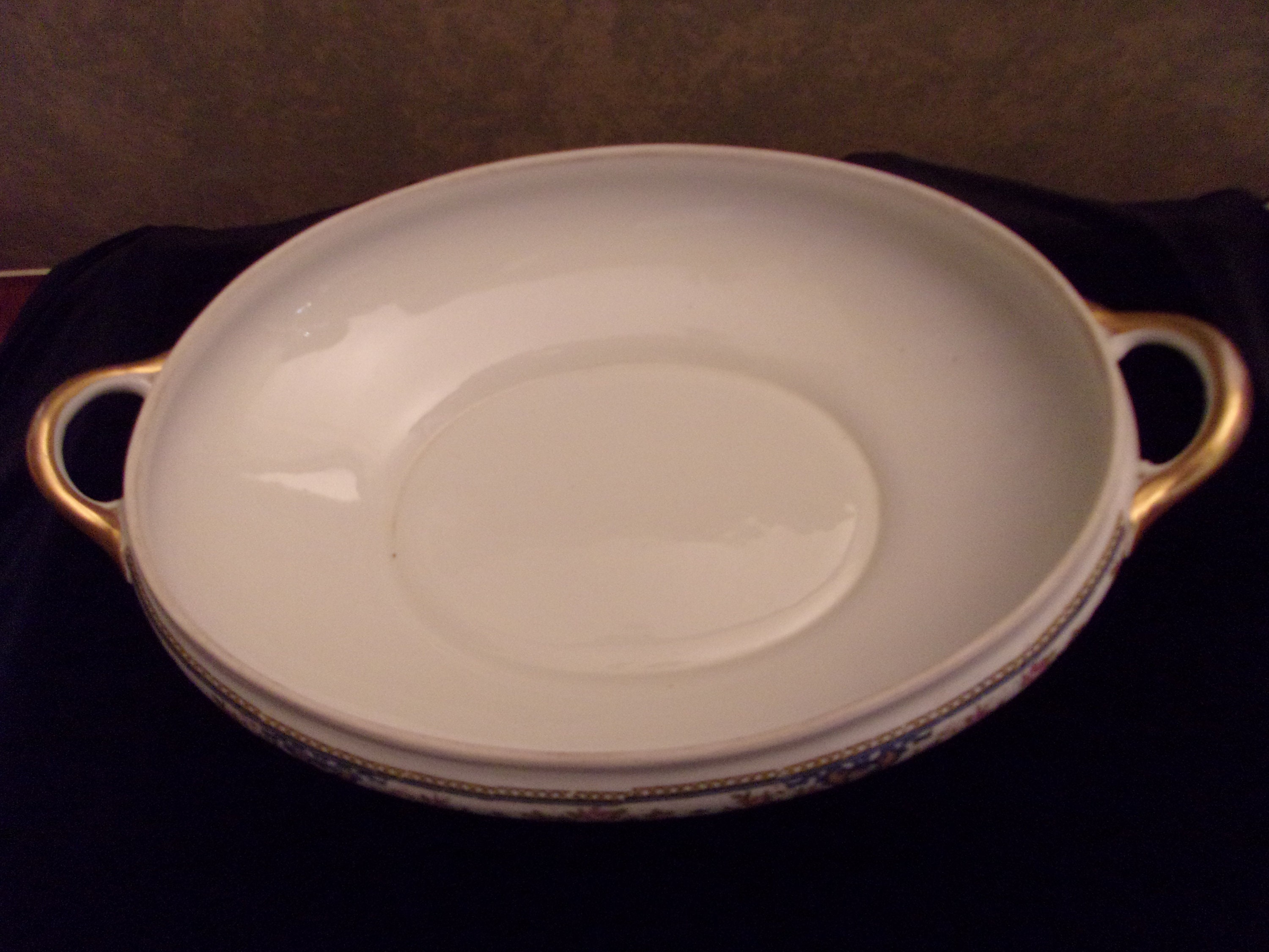 Noritake Vegetable Dish With Lid,the Malay Pattern,nippon,gold Color ...