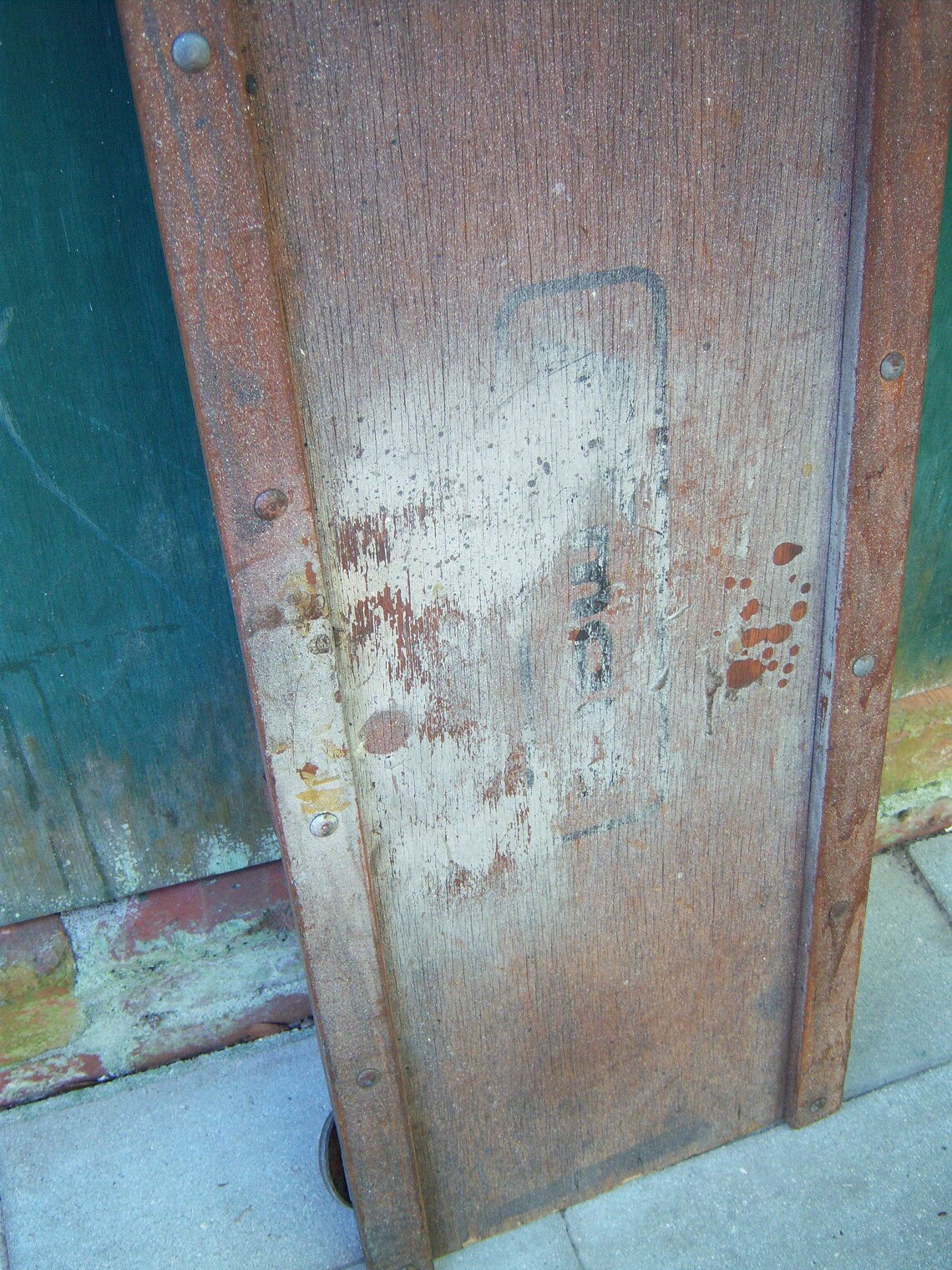 Mechanics Creeper,vintage Wood Dolly,mover With Castors,padded Head ...