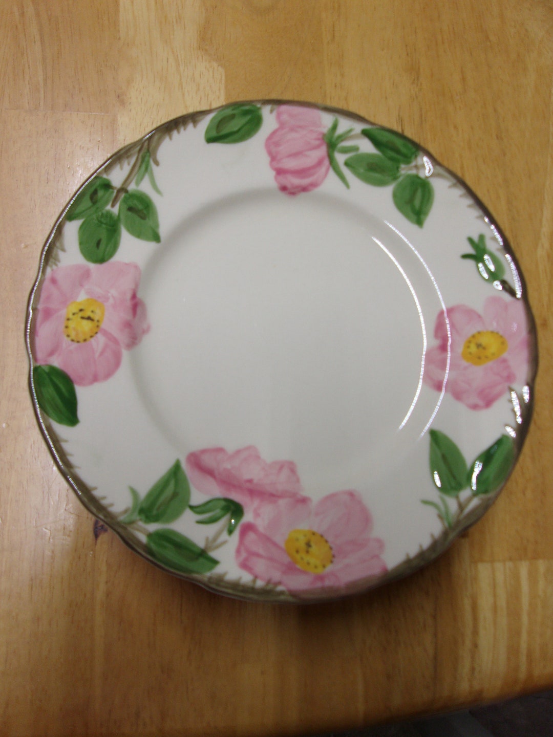Franciscan Dinnerware,desert Rose Pattern,8" Salad Plates,lot of (4 ...