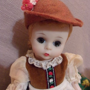Vintage Tyrolean Girl,madame Alexander Doll,new Bands,bent Knee,blonde ...