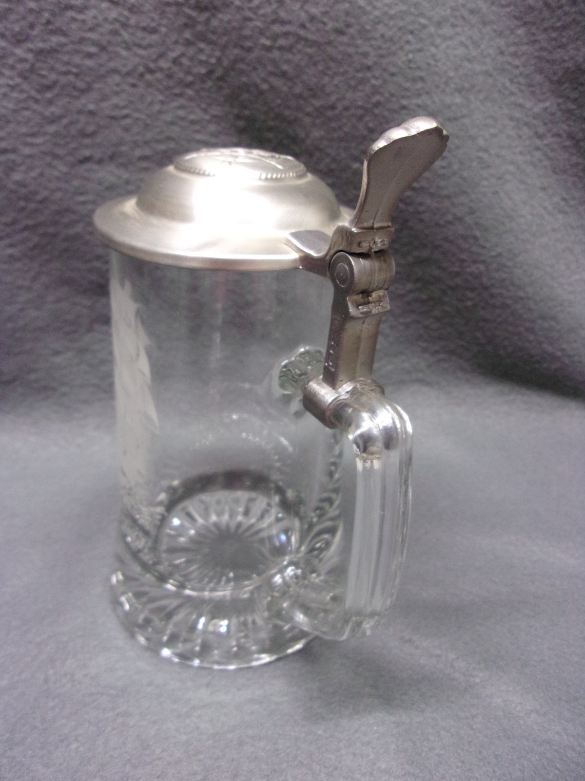 Vintage Old Spice Steinariel 1866etched Clipper Shippewter - Etsy