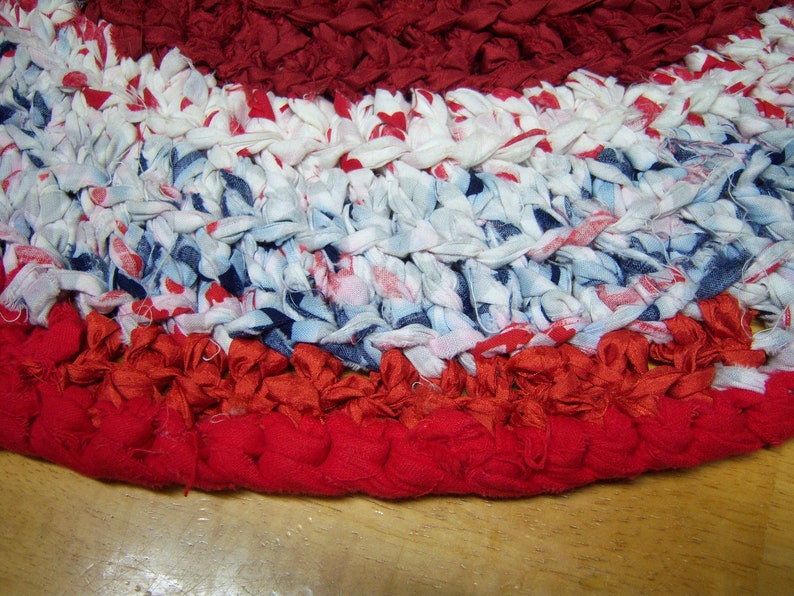 Vintage Rag Rugprimitive Ruground Rag - Etsy