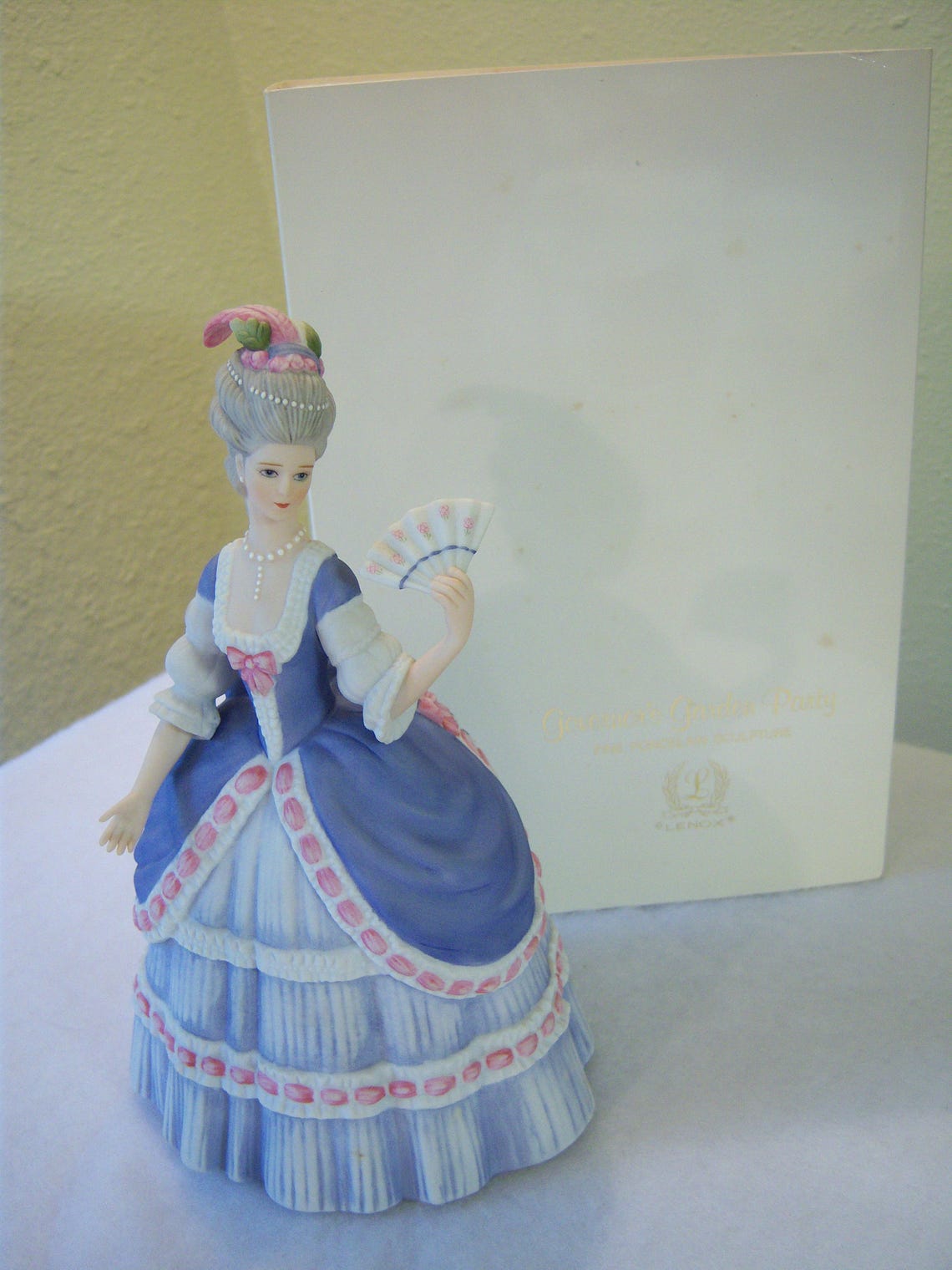 Lenox Figurine,fine Porcelain,made in Japan,governor's Garden Party ...
