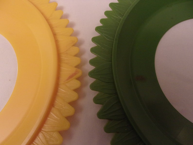 Plate-mate Paper Plate Holdersflower Designretroset of - Etsy