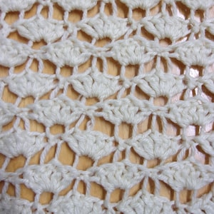 Vintage Crocheted Throw,crocheted Afghan,shades of Tan,cream Color,well ...