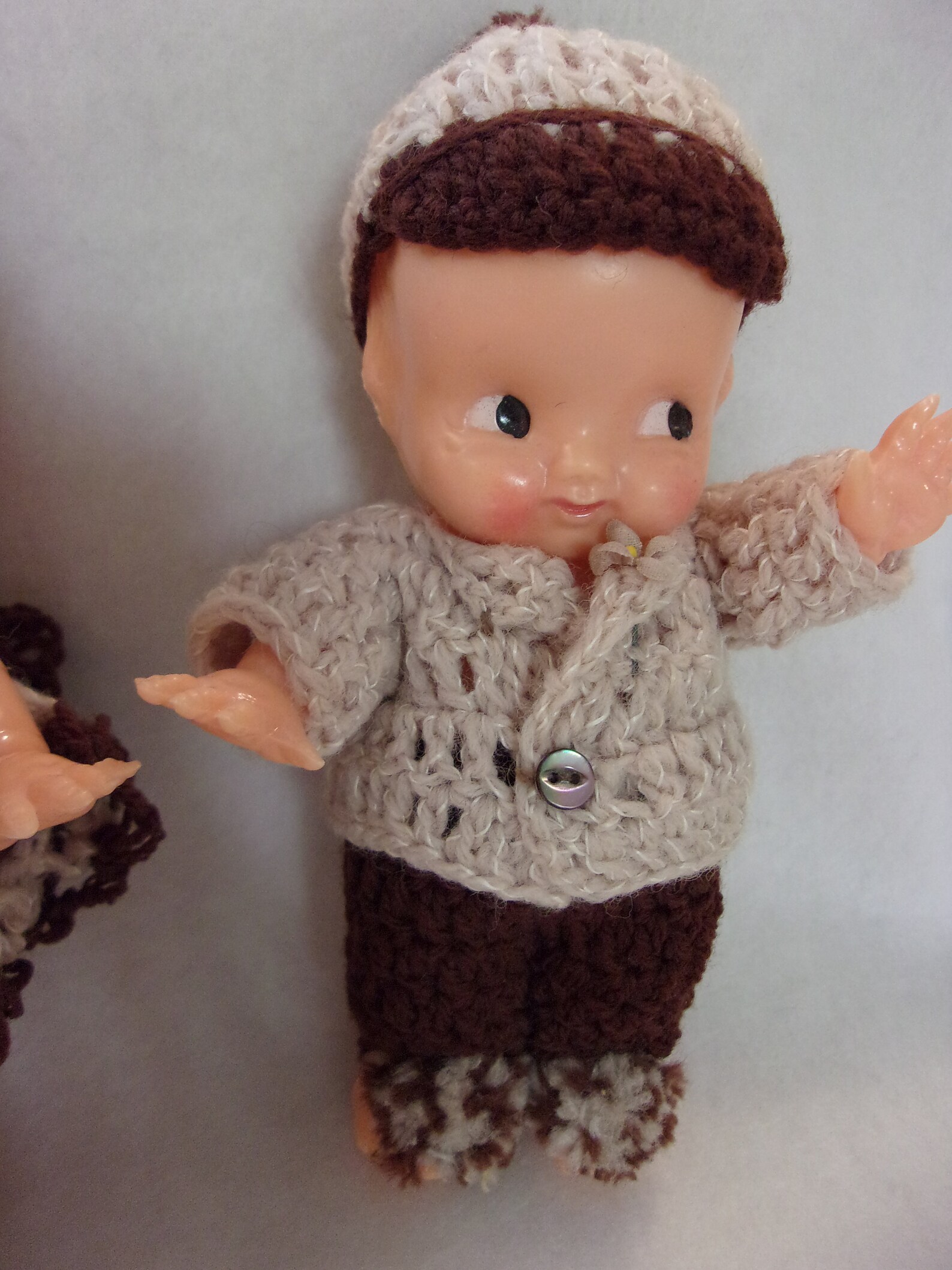 Kewpie Talcum Powder Dolls,rare Vintage Dolls,hard Plastic,irwin Kewpie ...