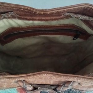 Wool & Leather Purse,made in Turkey,ooak Purse,bucket Purse,adjustable ...