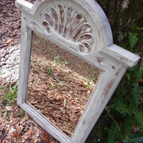 Distressed Mirror - Etsy