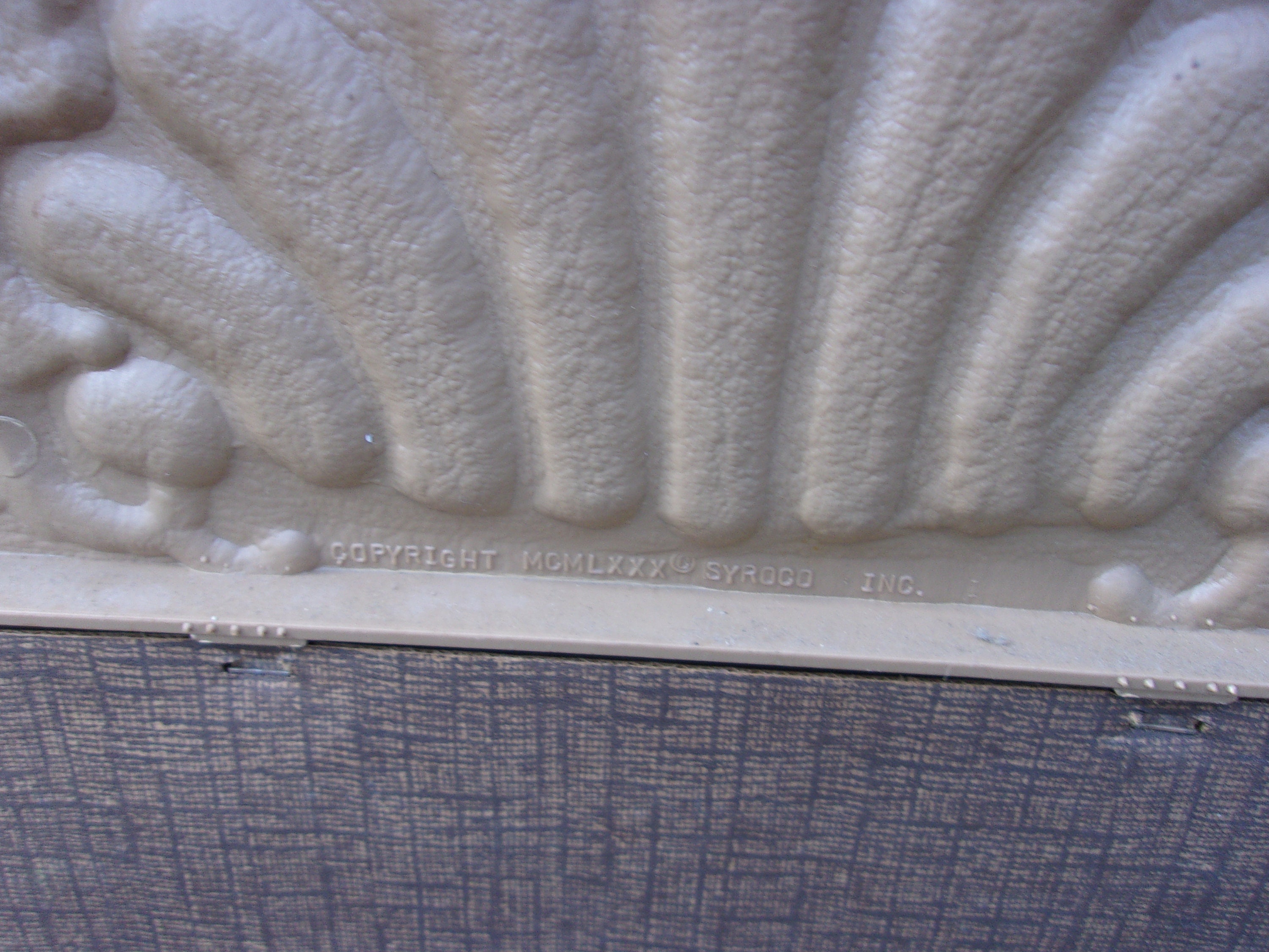 Chalk Painted Mirrorcream Colordistressedshell Design - Etsy