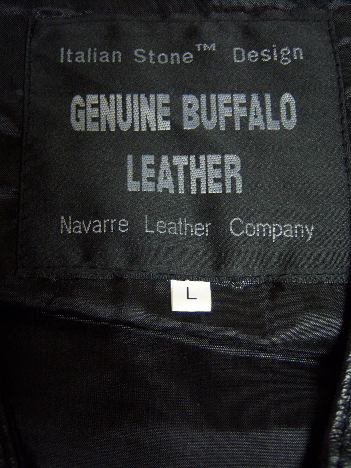 Buffalo Leather Biker Vest,fringed Vest,black,woman's Size L,lace up ...