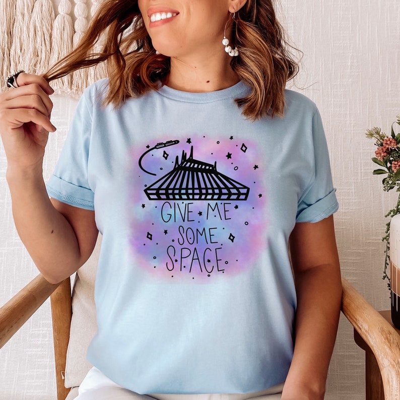 Give Me Some Space Shirt Disney Space Mountain Tshirt Astronaut Shirt ...