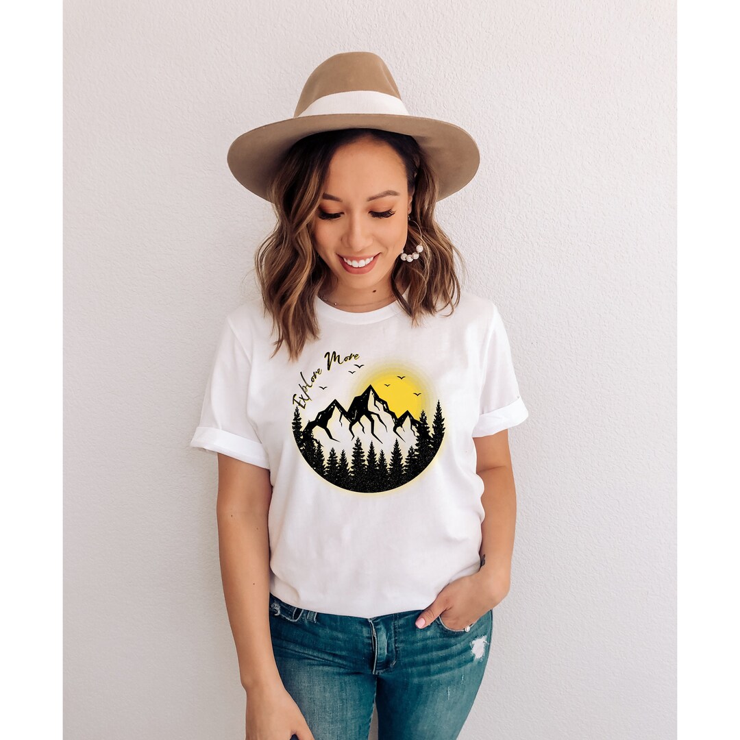 Adventure Shirt Explore Shirt Explore More Shirt Adventurer Gift ...