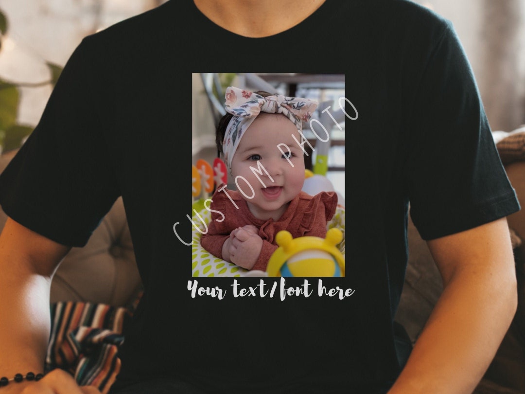 Custom Photo Shirt Custom Image Shirt Personalized Shirt Custom Tshirt ...