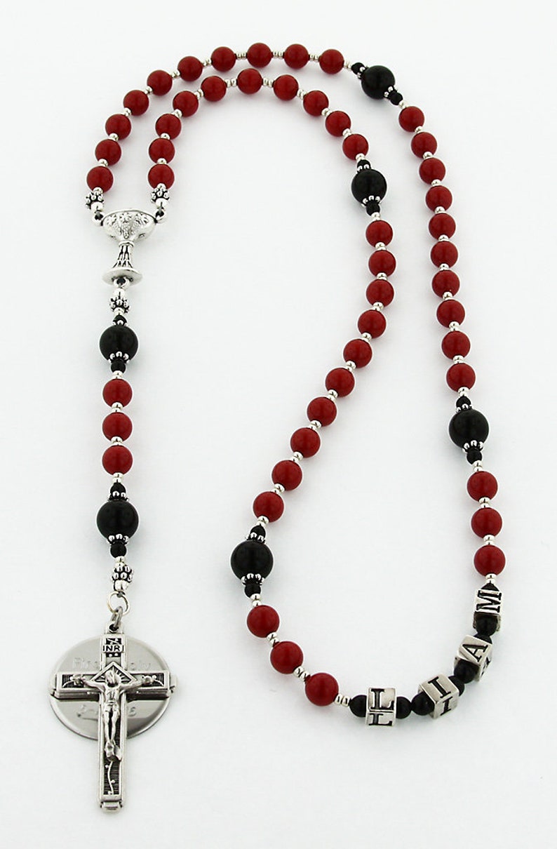 First Communion Rosary, Communion Beads, Communion Gift for Boy, Rosary ...