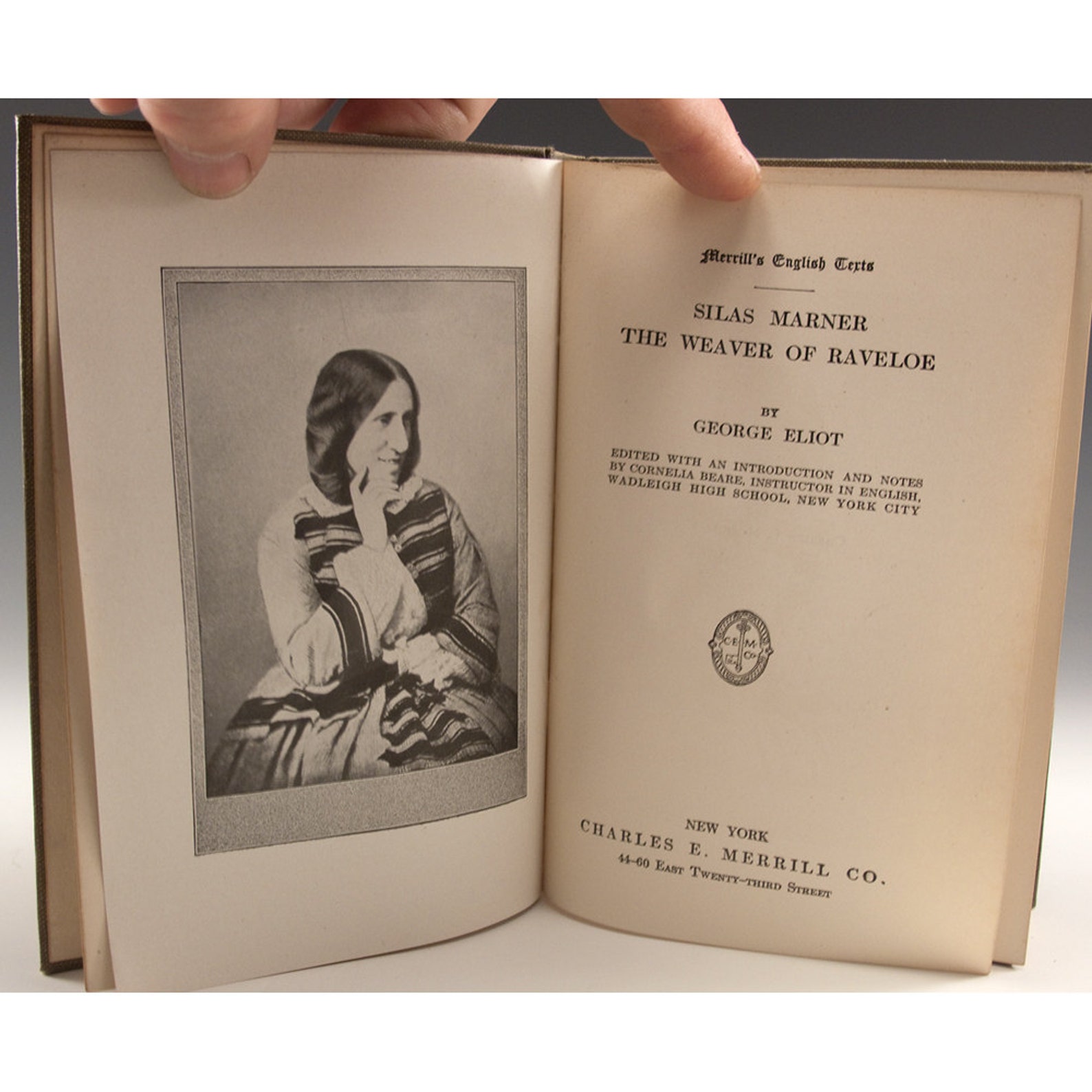 Silas Marner by George Eliot 1908 Merrills English Texts - Etsy