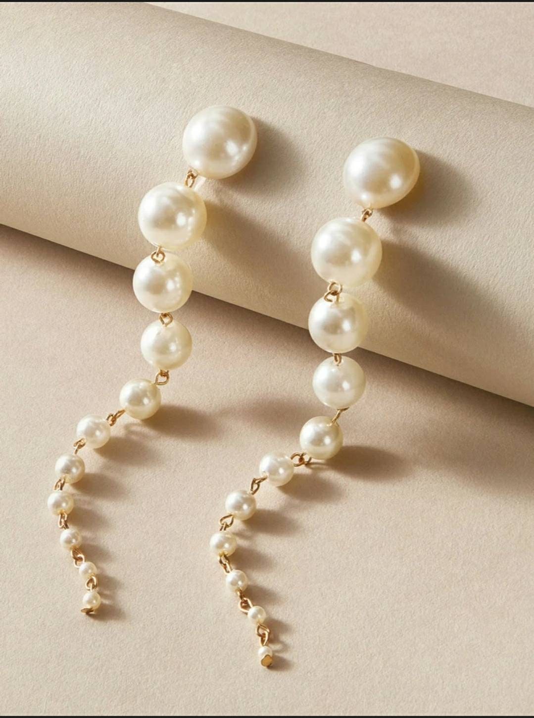 Original Pearl Dropping Earrings - Etsy