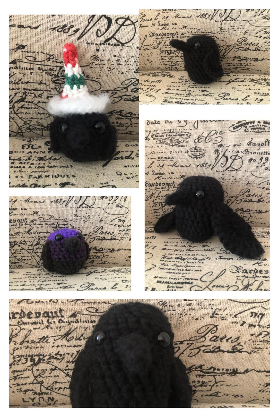 Crow Plushies - Etsy