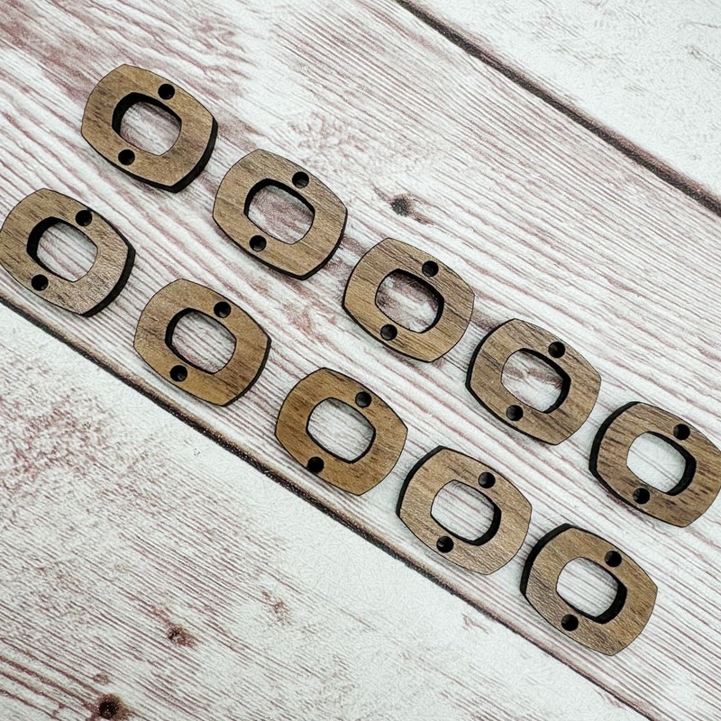 Open Wood Earring Blanks\ - Etsy