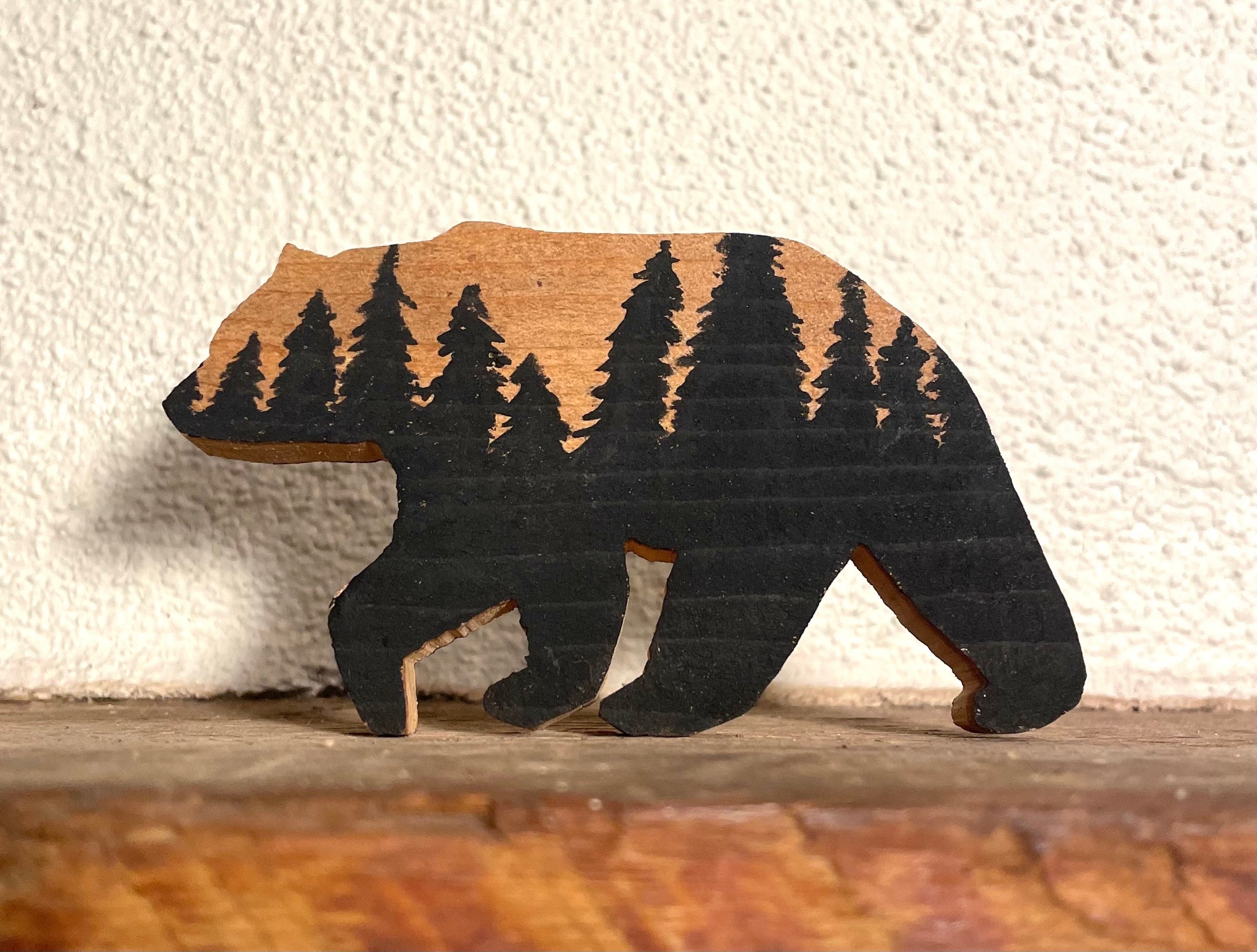 Rustic Ornaments/ Western Car Charm/rustic Western Shelf Sitter ...