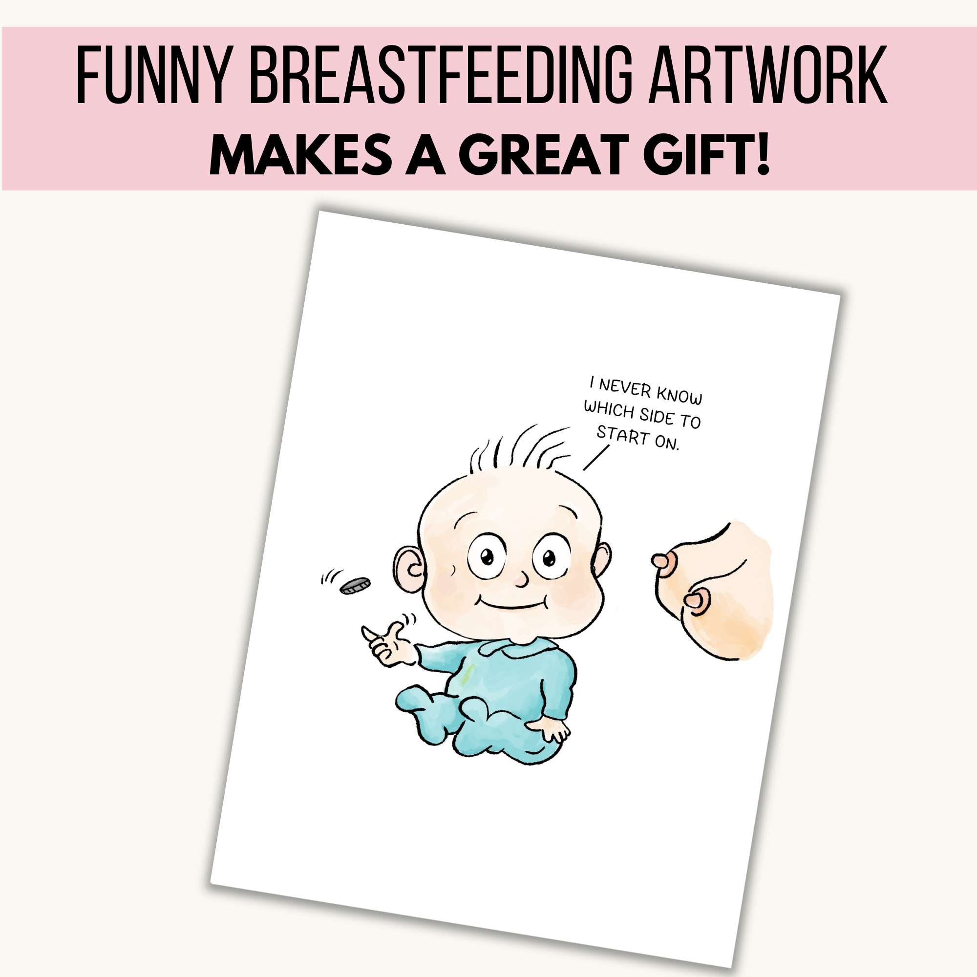 Stillen Kunst, Stillen Geschenk lustiges Cartoon Baby, Geschenk nach ...