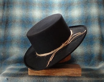 Low Crown Top Hat | Etsy