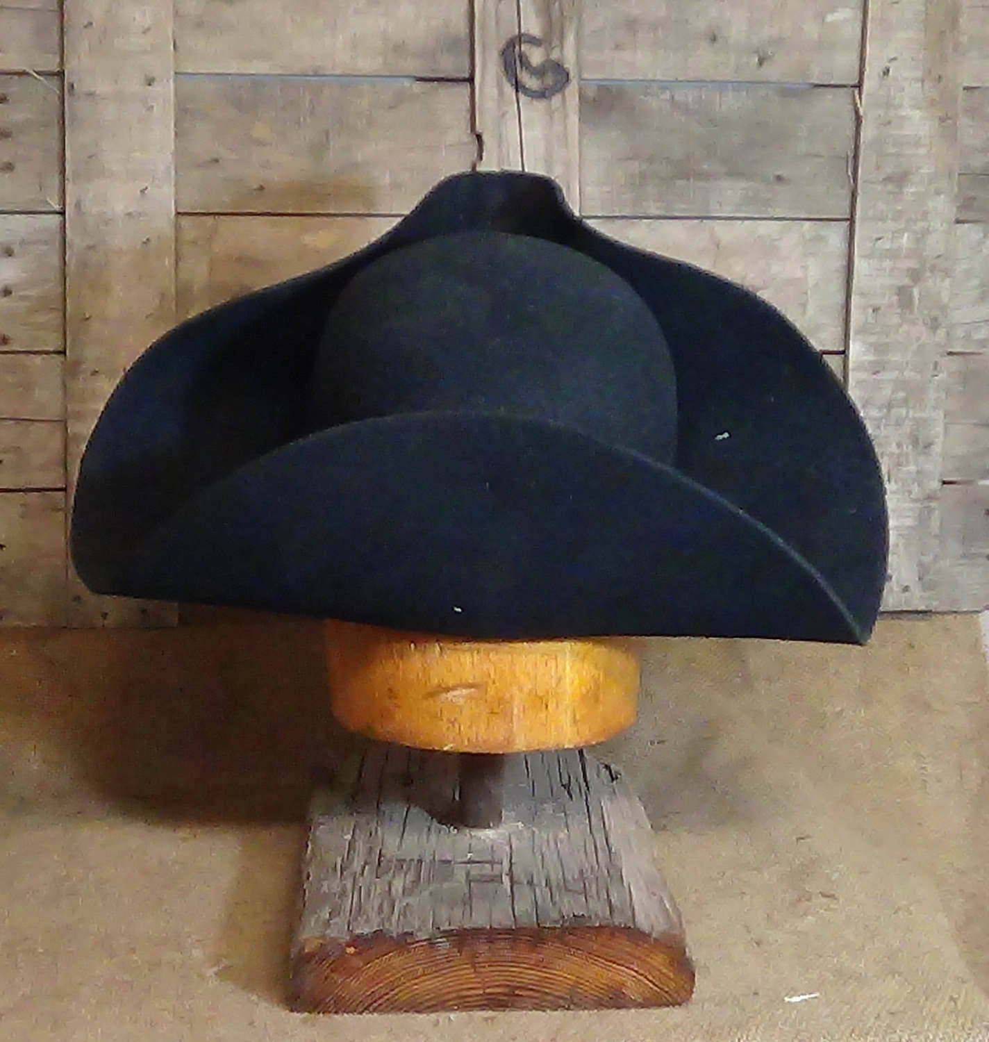 Militia Tricorn hat Colonial Militia Revolutionary War | Etsy